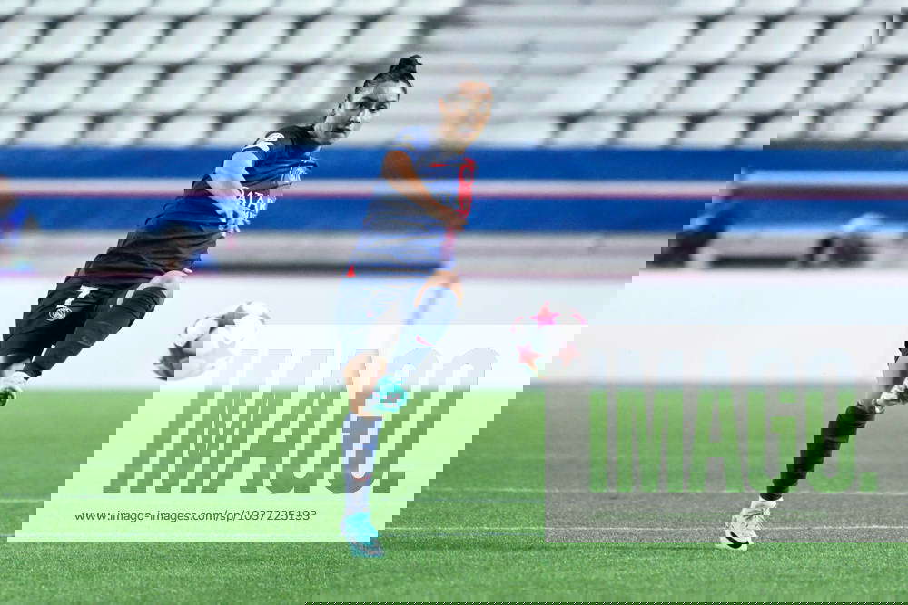 Sakina Karchaoui ( 7 - PSG ) during the WCL match between PSG and Bayern Munich at Stade Jean Bouin