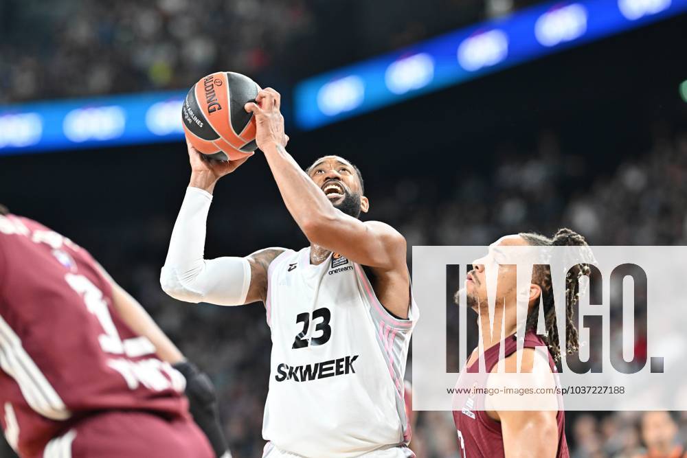 David Lighty (asvel) BASKETBALL : LDLC ASVEL vs Bayern Munich - Euroligue