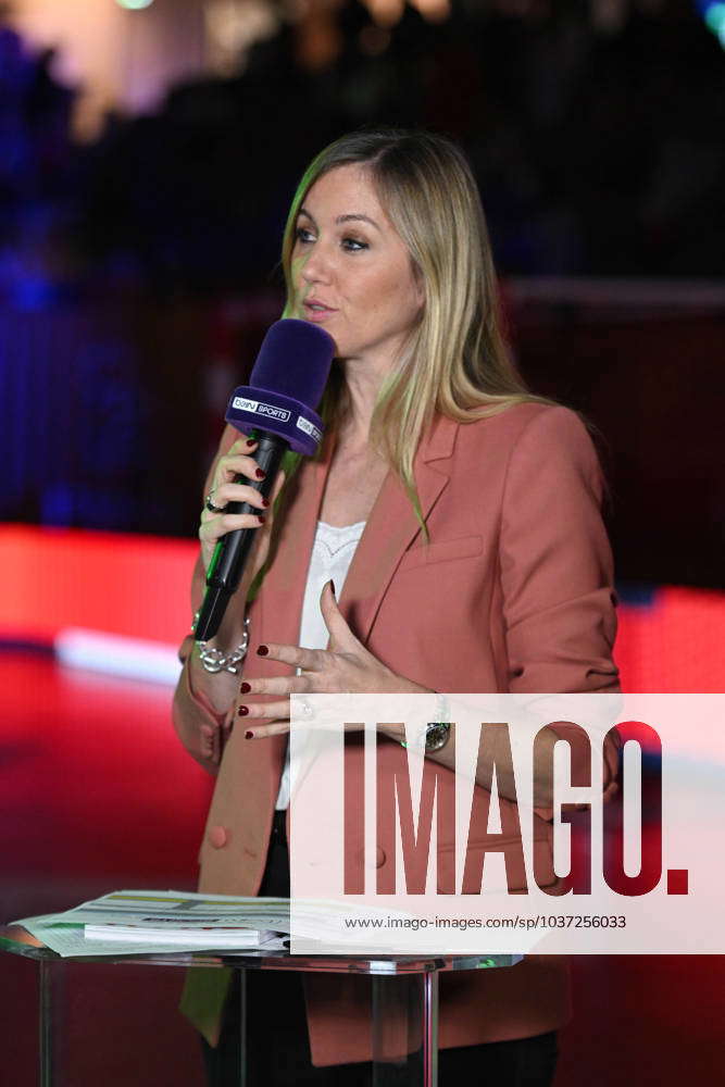 Patrux Mary ( bein sports journalist ) during the match between France ...