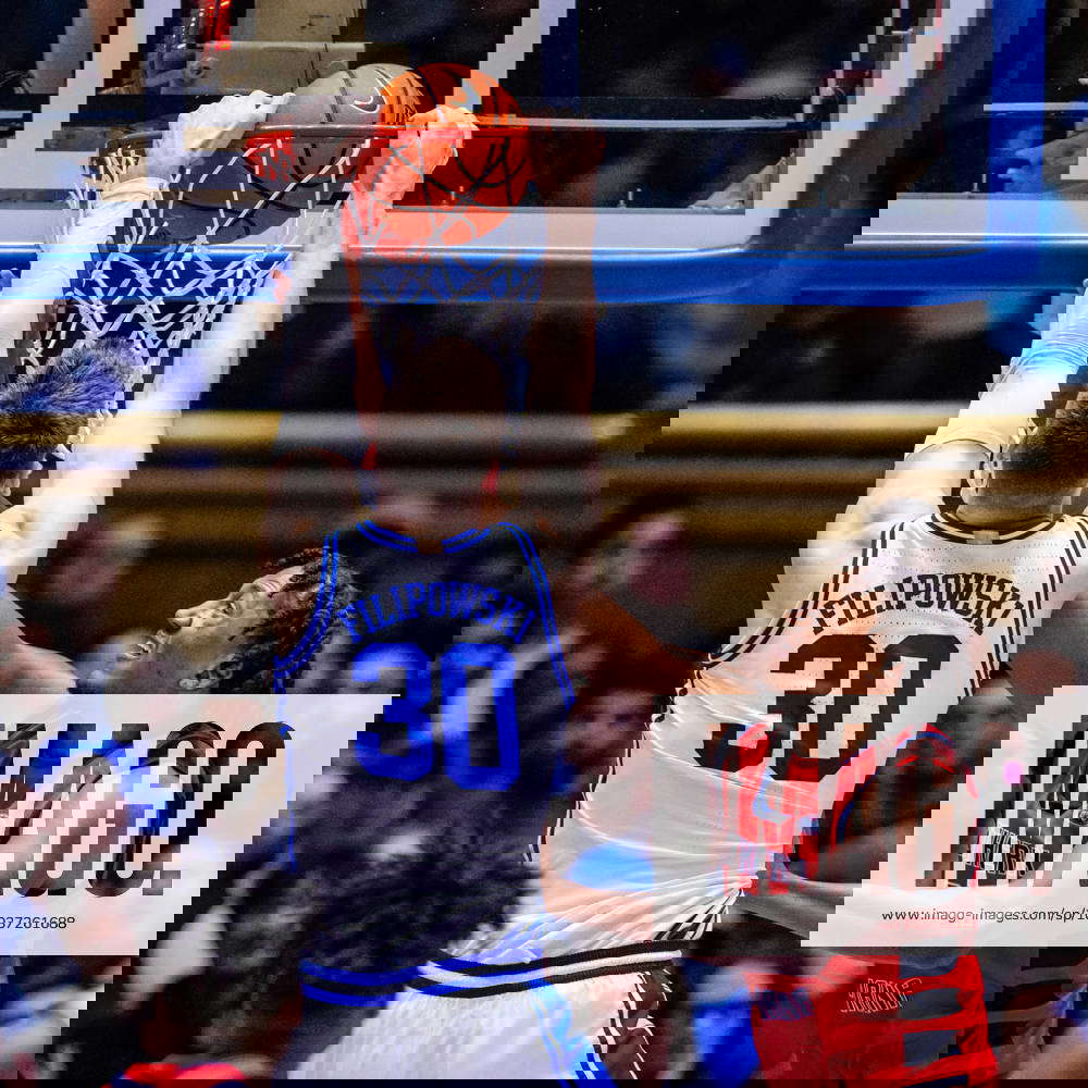 November 24, 2023: Duke Blue Devils Kyle Filipowski (30) dunks on ...