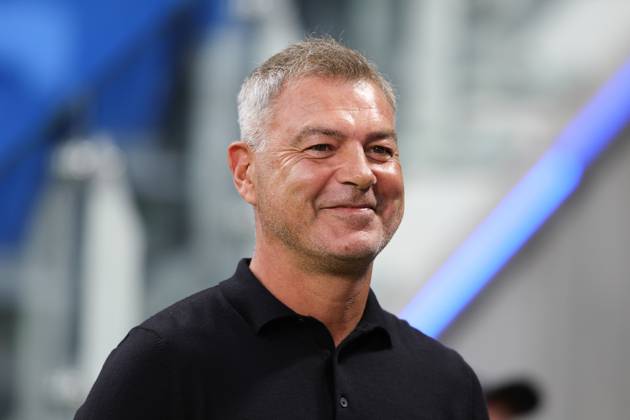 Western Sydney Wanderers coach Marko Rudan looks on during the Isuzu ...