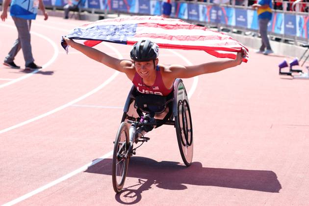 SANTIAGO, CHILE NOV 21: Hanna Dederick de Estados Unidos durante la ...