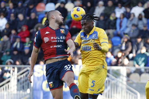 Frosinone Calcio v Genoa CFC - Serie A TIM George Puscas of Genoa C.F.C ...