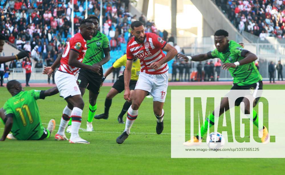 Chiheb Labidi of club Africain in action during the first day of the ...