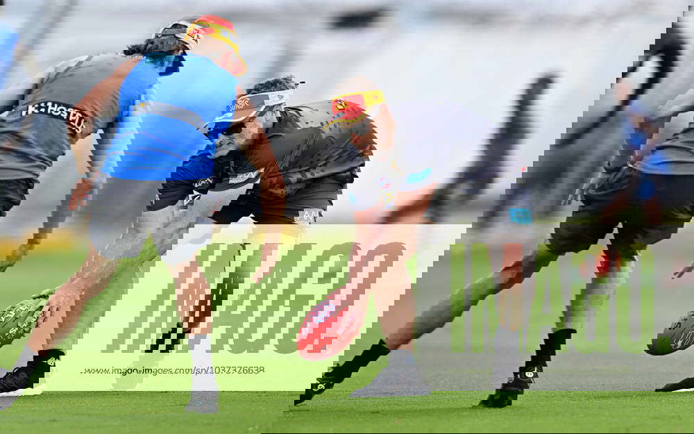 AFL SUNS TRAINING, New Gold Coast Suns Head Coach Damien Hardwick is seen during his first AFL Gold