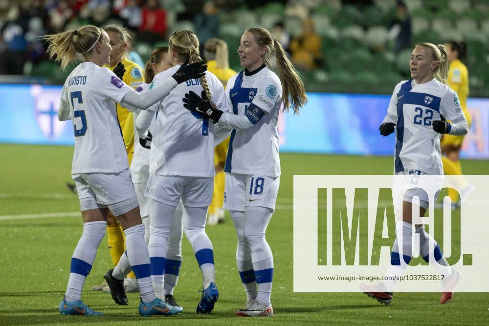 Fußball, Frauen UEFA Nations League, Finnland - Rumänien Emma Koivisto ...