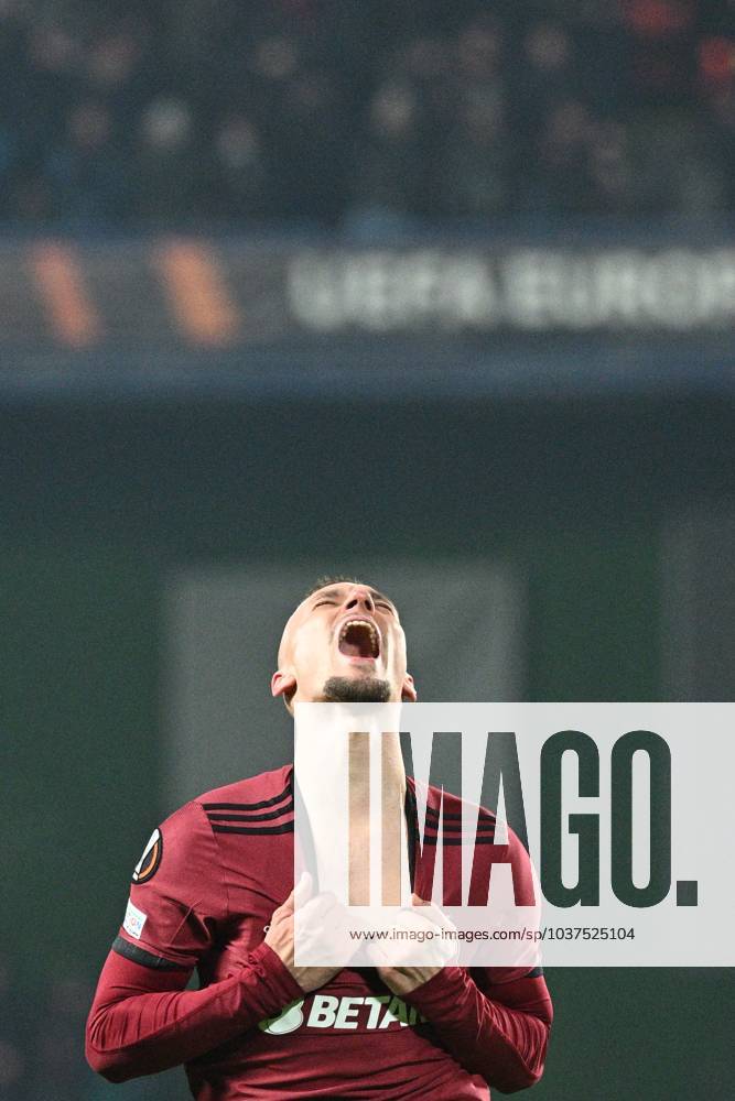 Lukas Haraslin (Sparta) celebrates goal (1:0) during the UEFA Europa ...