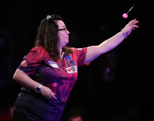 WDF World Darts Championship 2023 Suzanne Smith during the WDF World ...