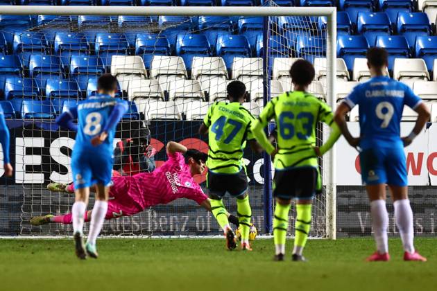 Peterborough United v U21, U 21 Arsenal EFL Trophy 05 12 2023 ...