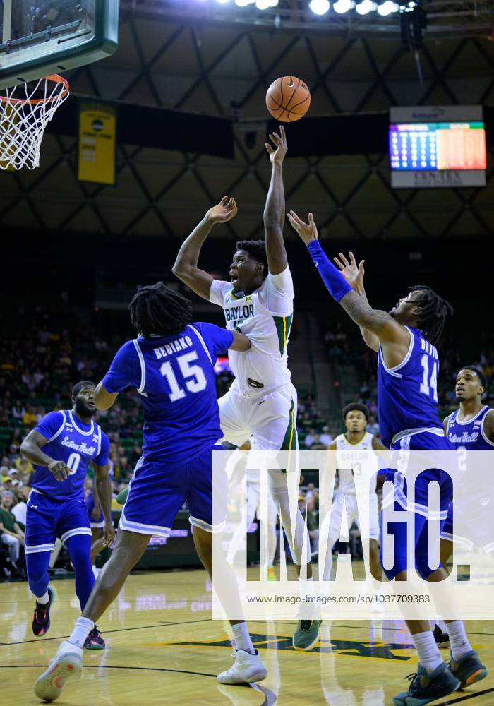 December 5 2023: Baylor Bears forward Josh Ojianwuna shoots the ball ...