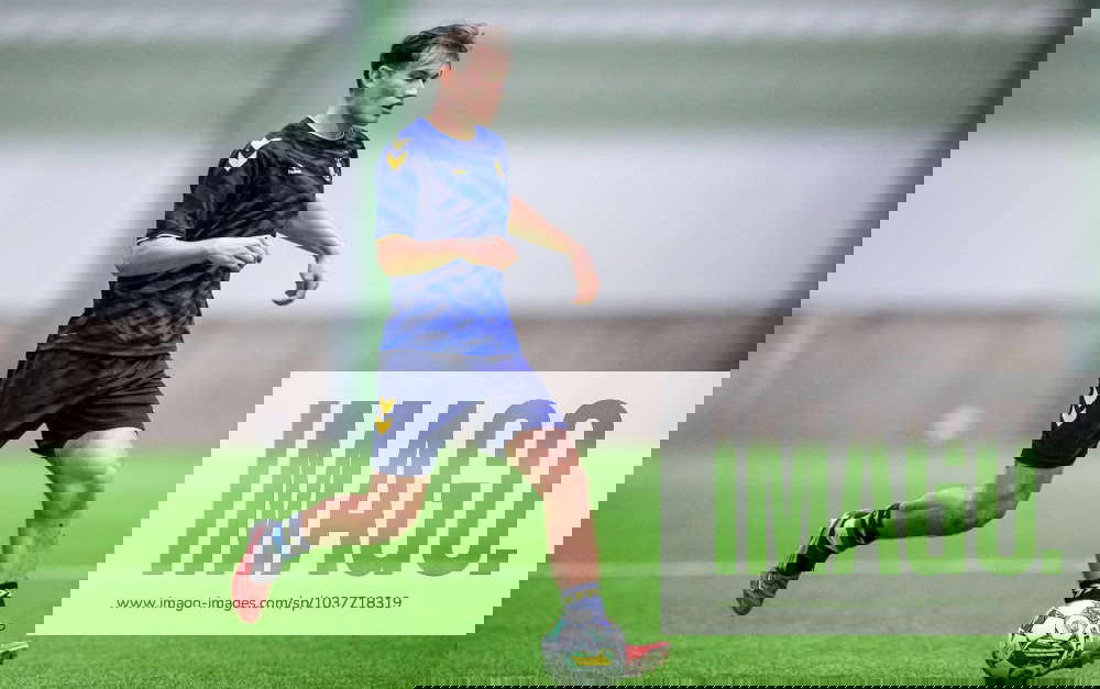 231206 Bröndbys Adam Claridge during the Scandinavian Championship ...