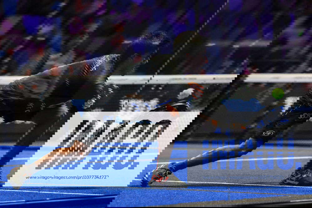 Padel match - Milano Premier Padel Chingotto Federico (ARG) seen in ...