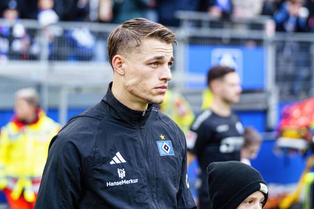 Miro Muheim Hamburger SV, 28 GER, Hamburger SV vs Fortuna Duesseldorf ...