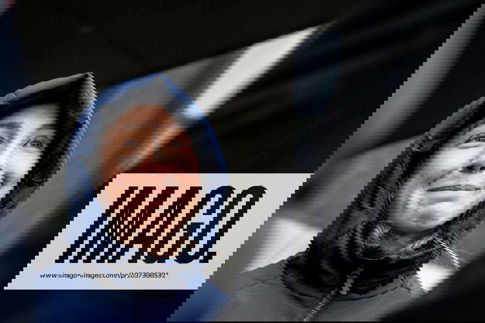 Anna Lagerquist at a press event with Sweden during the IHF Women?s ...