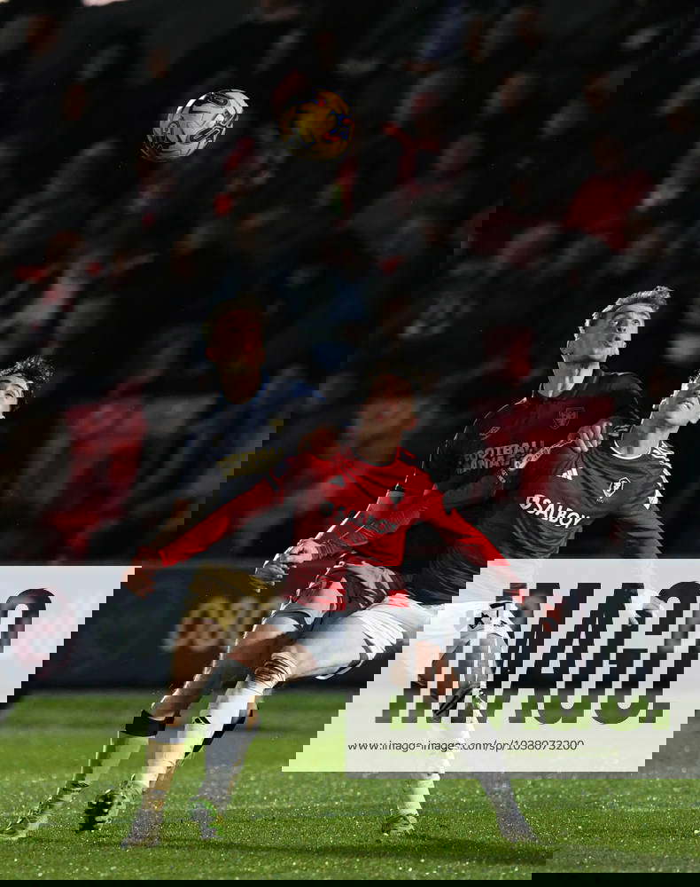 Salford City v AFC Wimbledon EFL Sky Bet League 2 16 12 2023. Jack ...