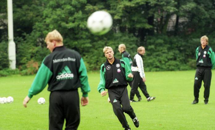 21 09 94 DFB Training Germany, Duisburg, 21 09 1994, Soccer, DFB ...
