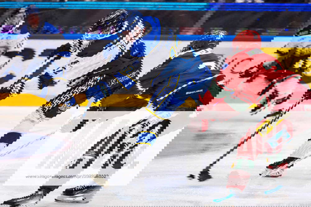 Leksands Kalle Östman during the SHL ice hockey match between Leksand and MoDo on in Leksand