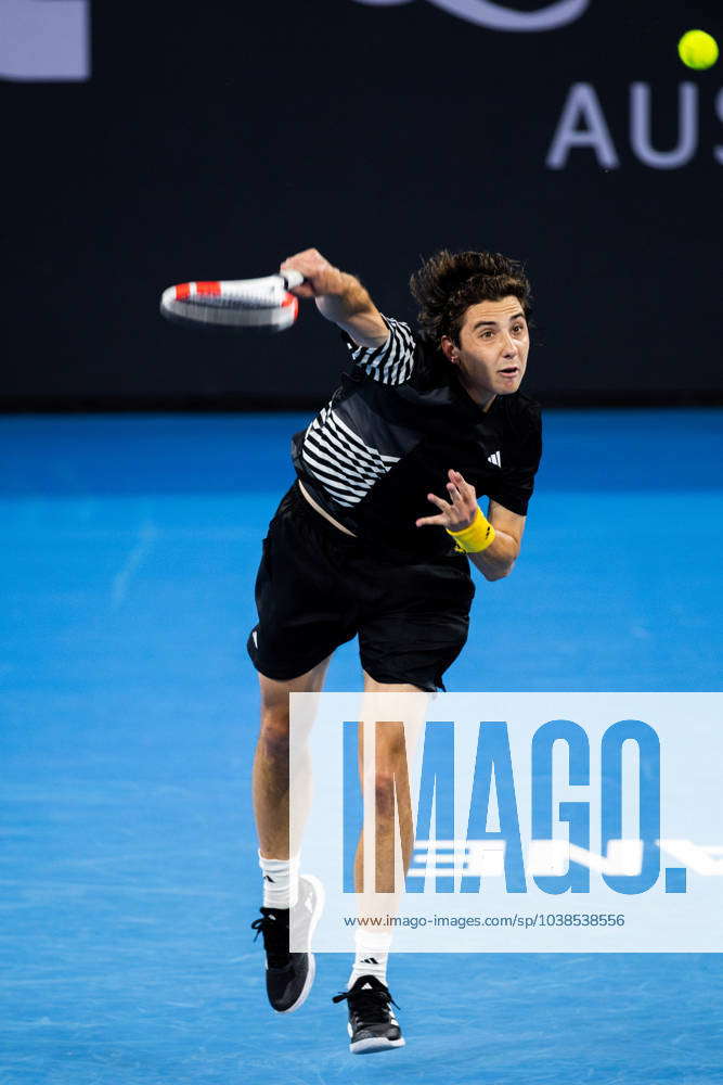 Alexander Shevchenko in action during the Round of 32 Brisbane ...