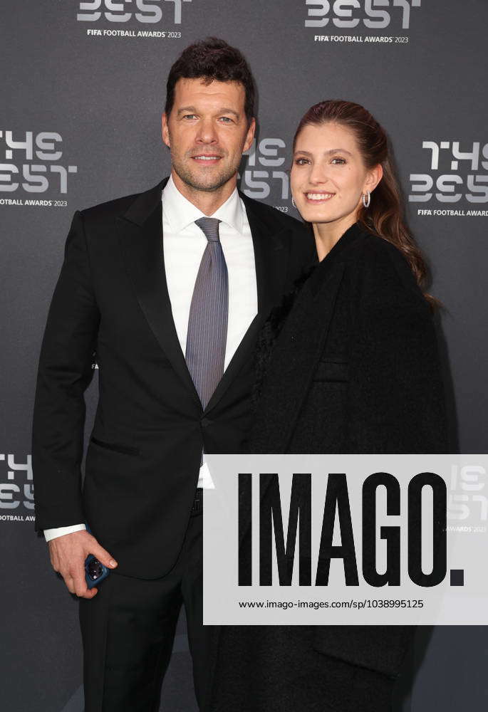 London, England, 15th January 2024. Michael Ballack and his wife Simone ...