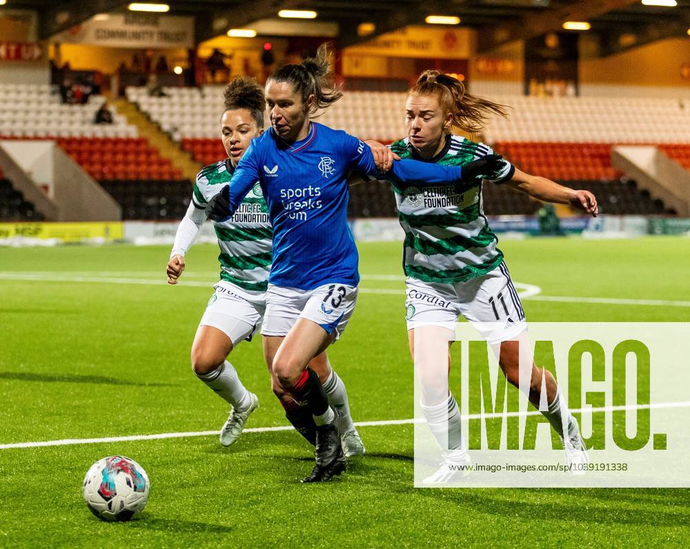Rangers Women s Forward Jane Ross in action with Colette Cavanagh of ...