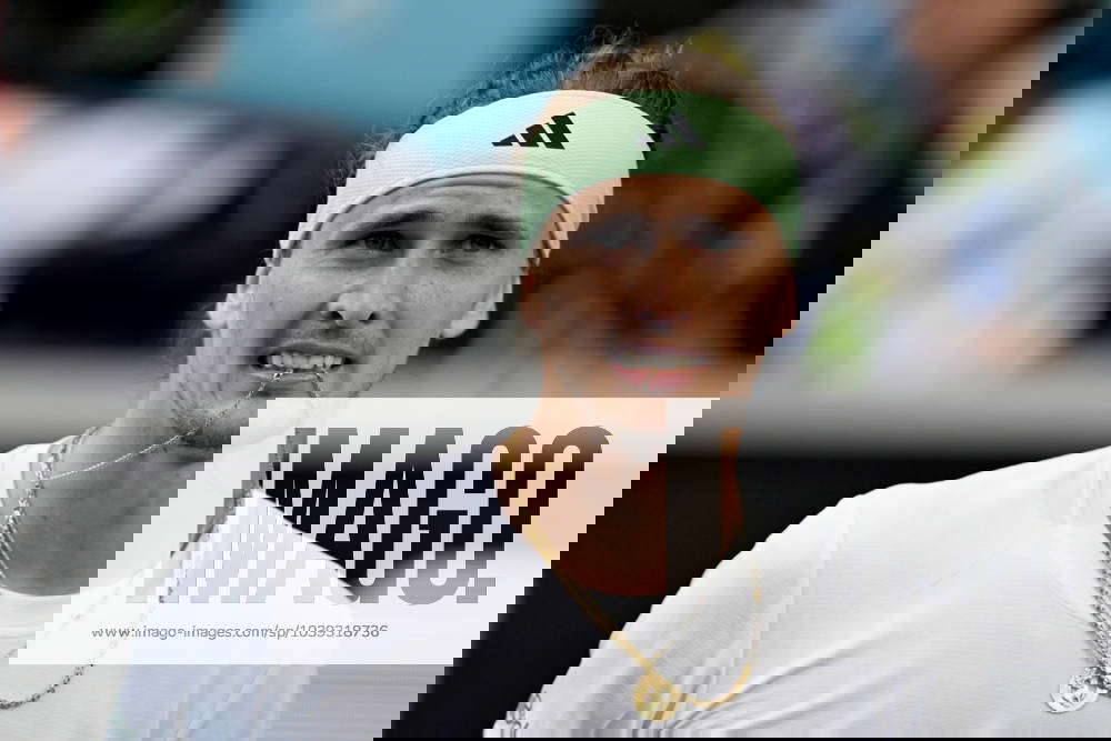 TENNIS AUSTRALIAN OPEN, Alexander Zverev of Germany bites his gold ...