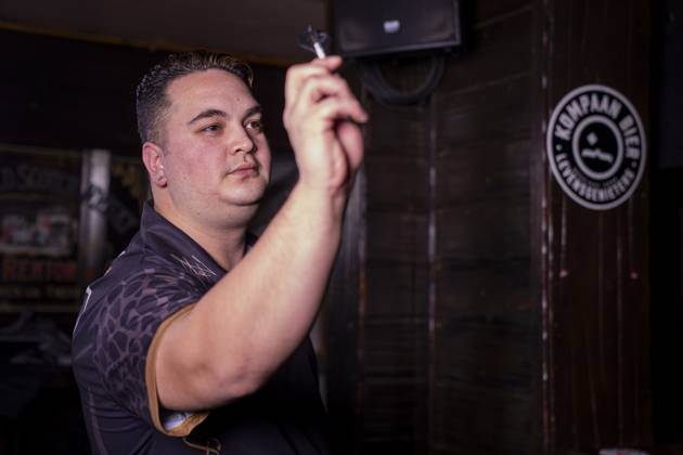 DEN HAAG, 22-01-2024 , Portrait of Darter Jeffrey de Zwaan Jeffrey de ...