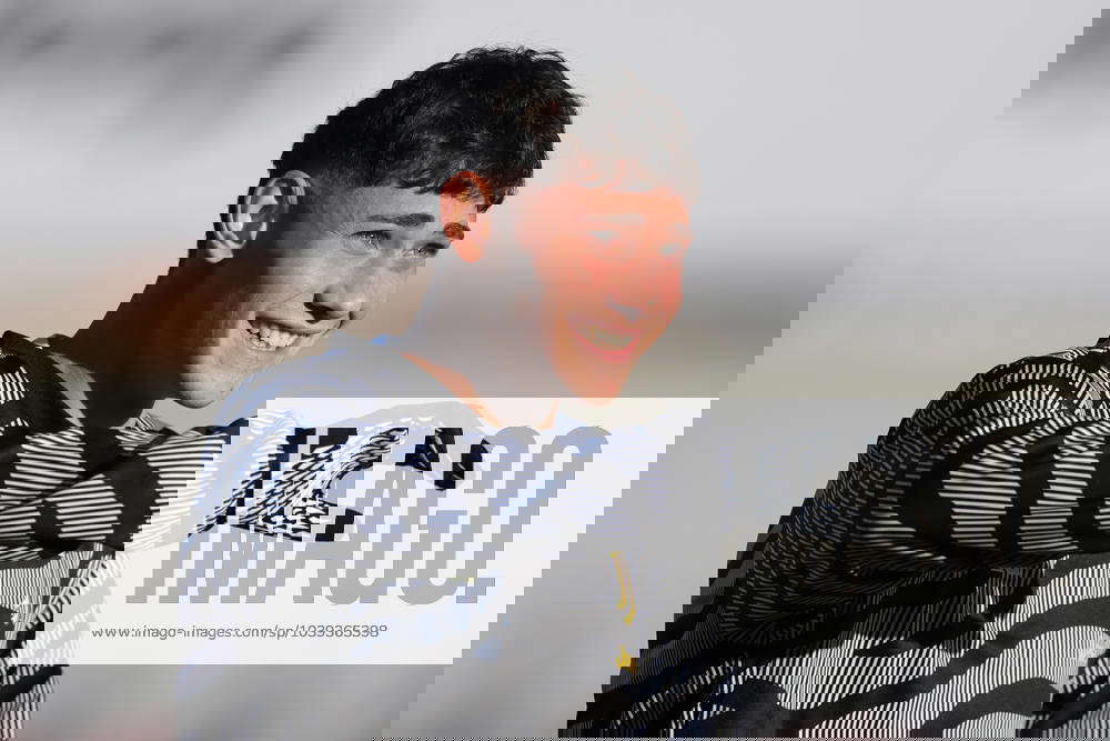 Vinovo, Italy, 20th January 2024. Tommaso Maressa of Juventus reacts ...