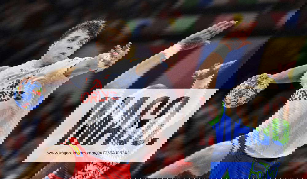 Denmark s Aaron Mensing and Slovenia s Borut Mackovsek during the EC ...