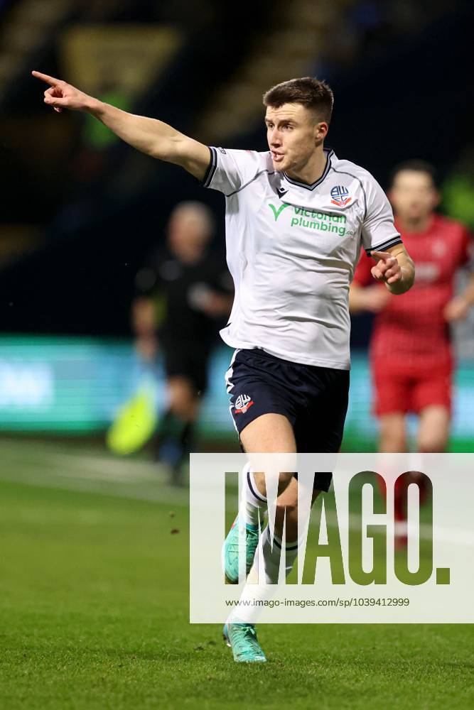 George Thomason of Bolton Wanderers Bolton Wanderers v Cheltenham Town ...