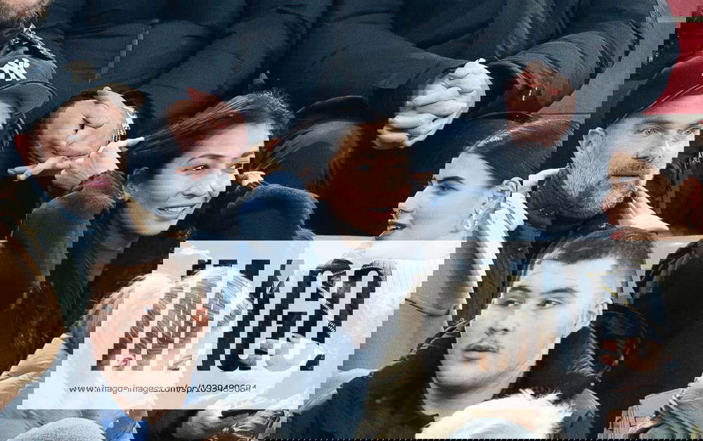 Natalie Guerriero Max (M), girlfriend of Thomas Tuchel, coach FCB in ...