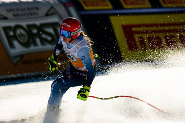 Pirovano Laura during 2024 AUDI FIS World Cup - Women s Downhill ...