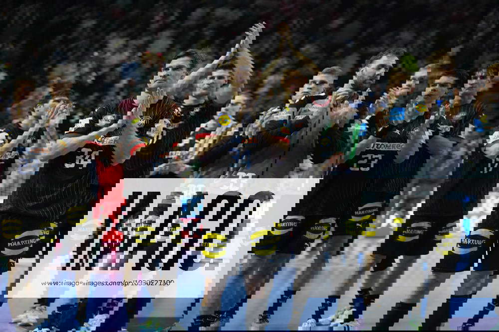 Team Germany during the Men s EHF Euro 2024, Semi Finals handball match ...