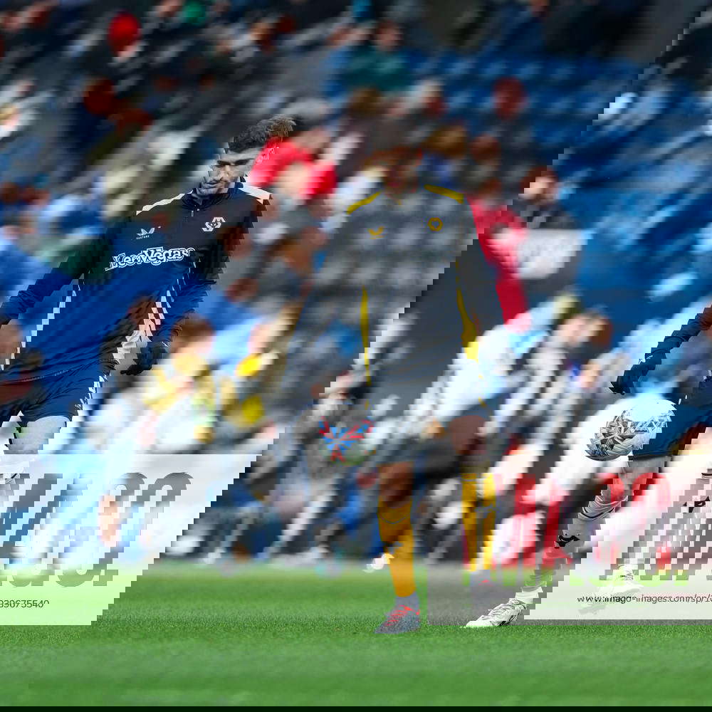 Wolves Harvey Griffiths warms up during the Emirates FA Cup 4th Round ...