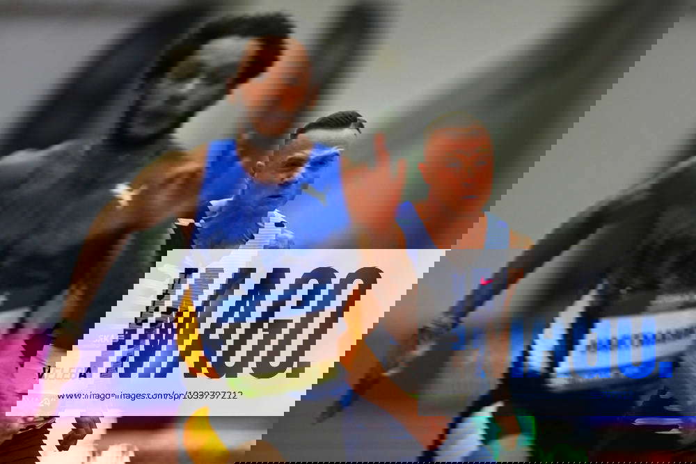 Joshua Hartmann of Germany and Jan Veleba of Czech Republic compete in ...