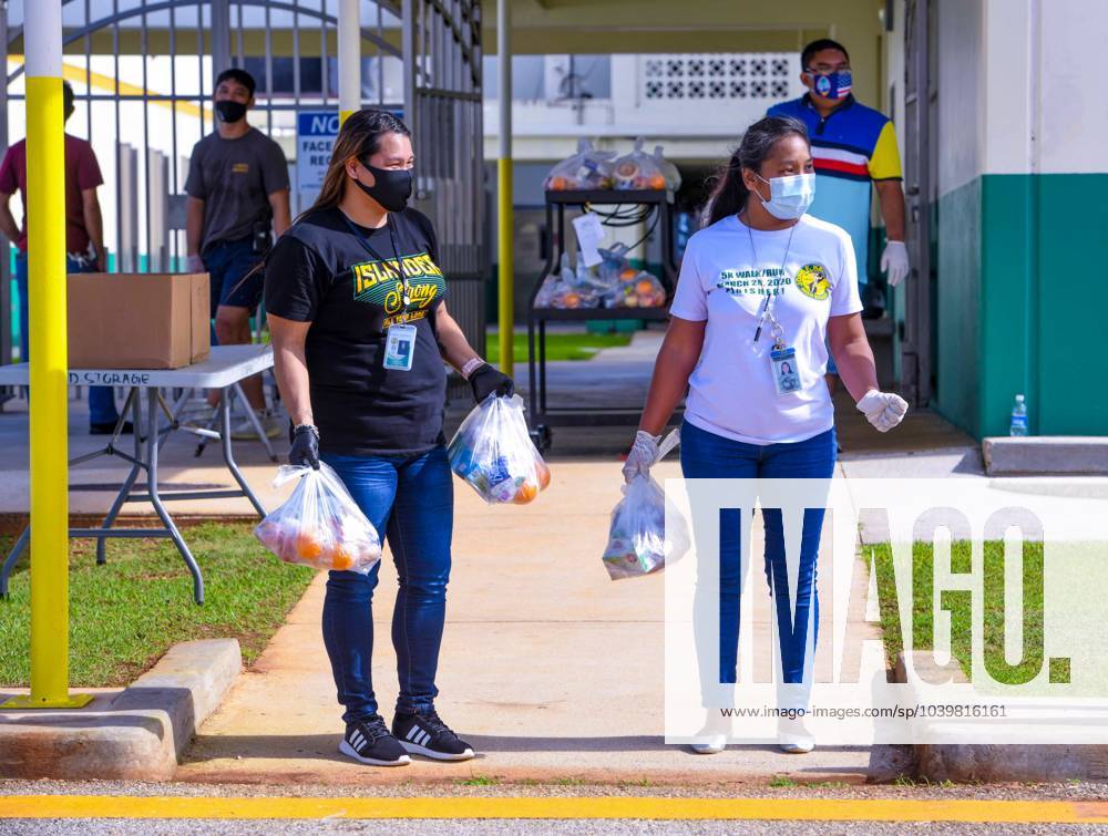Syndication: Guam Bundles of non-perishable breakfast food items ...