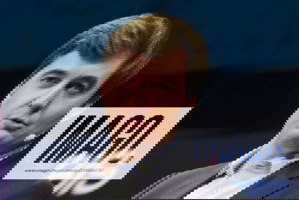 Dr Steffen Merkel Managing Director Deutsche Fussball Liga GmbH looks ...