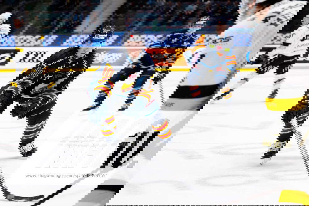 240131 Djurgardens Jakob Ragnarsson during the ice hockey match in ...