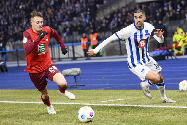 v l Filip Kaloc 1 FC Kaiserslautern, 26 , Wilfried Kanga Hertha BSC, 18 ...