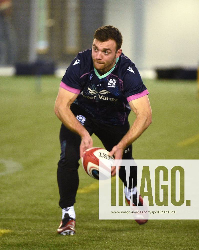 Ben White - Scotland scrum half. Scotland rugby training, Edinburgh, UK ...
