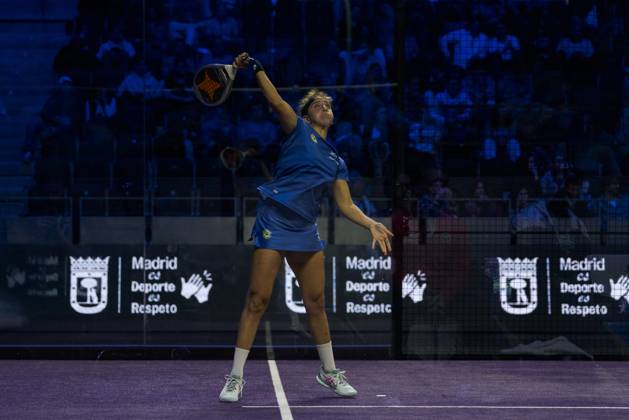Madrid, Spain: Bea Gonzalez, Spanish professional paddle player with ...