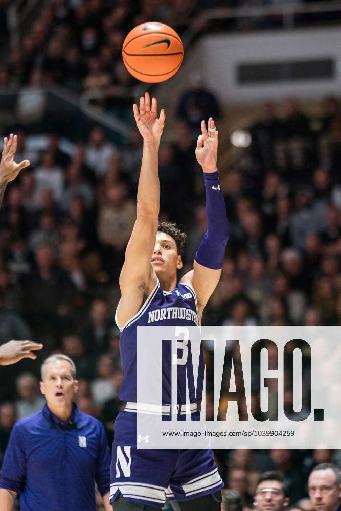 January 31, 2024, West Lafayette, Indiana, USA: Northwestern Wildcats ...