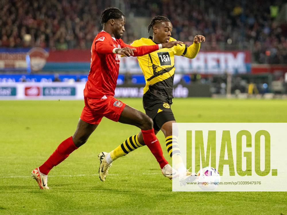 Omar Haktab Traore FC Heidenheim, 23 , Jamie Bynoe Gittens Borussia ...