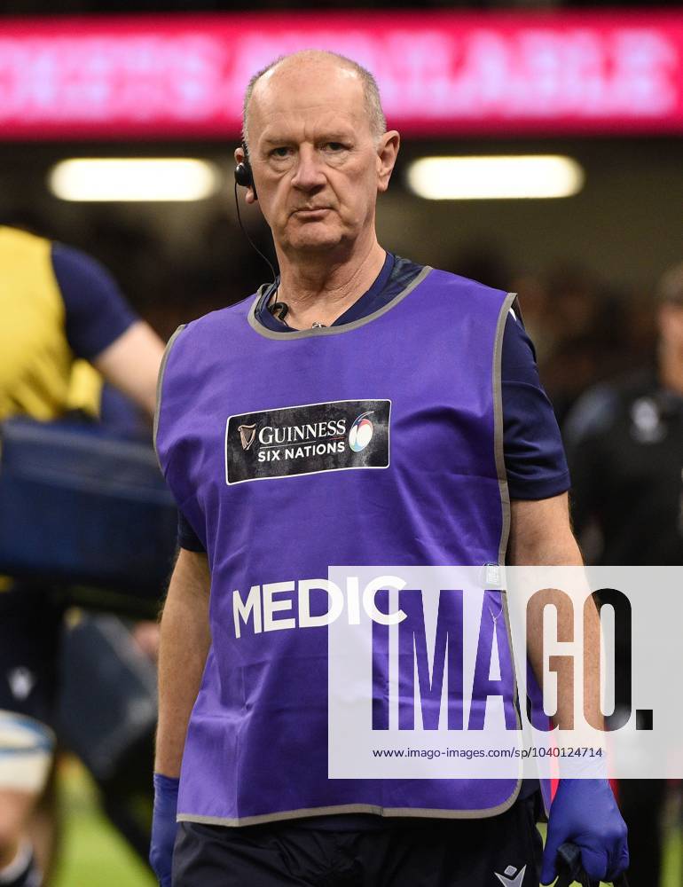 James Robson - Scotland team doctor. Wales v Scotland, Guinness Six ...