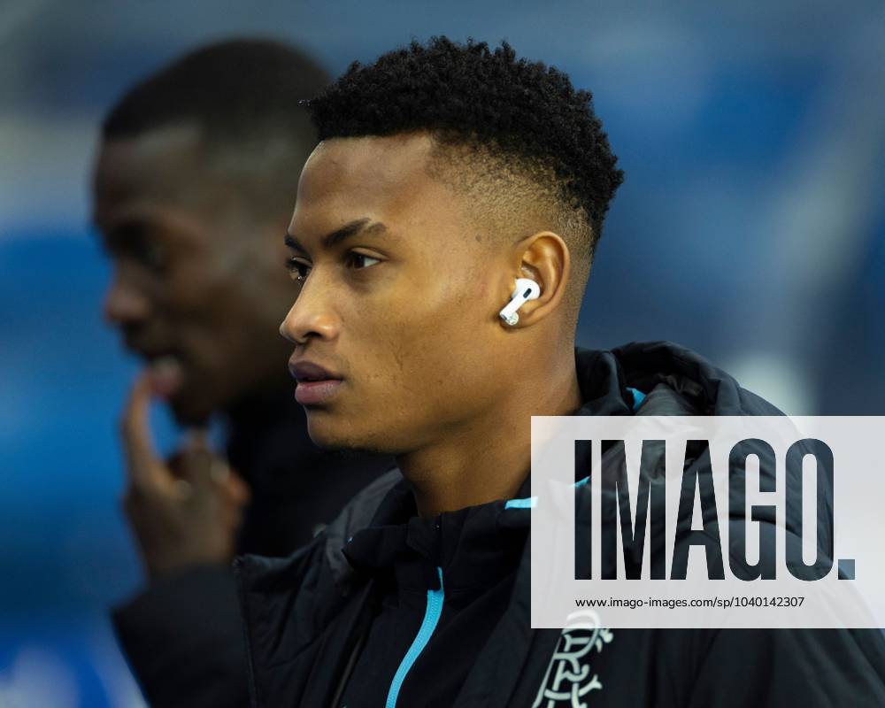 Oscar Cortes during the pre match walk at the Scottish Premiership ...