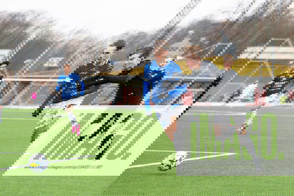 Landskronas Samuel Burakovsky and Trelleborgs Felix Hörberg during the ...