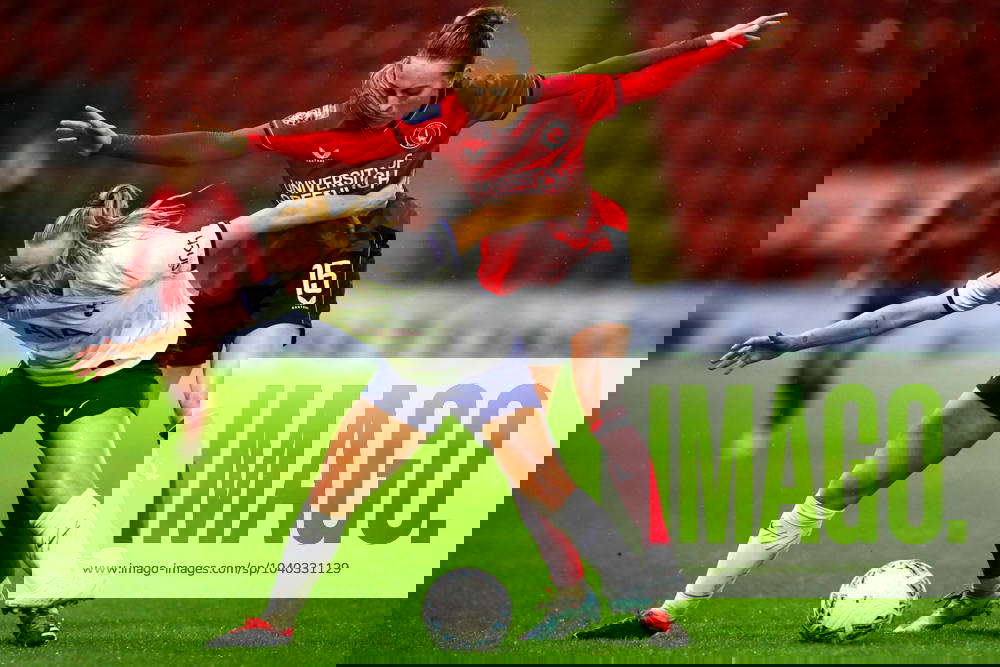 Eveliina Summanen (25 Tottenham) and Kayleigh Barton (15 Charlton ...