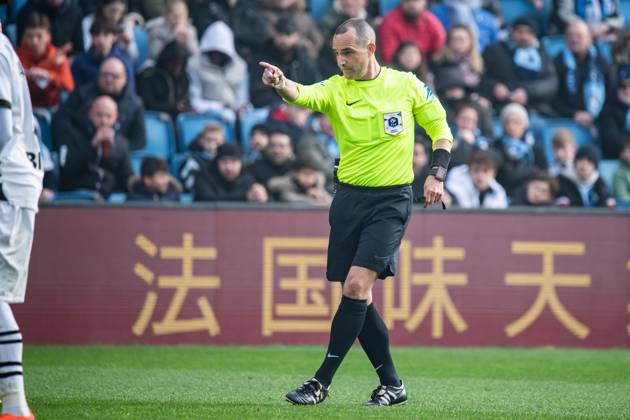 Benoit Millot (Arbitre Central) FOOTBALL : AC Le Havre vs Stade Rennais ...
