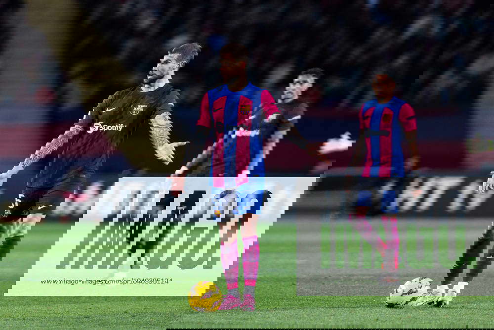 February 12, 2024, Barcelona, Barcelona, Spain: Inigo Martinez of FC ...