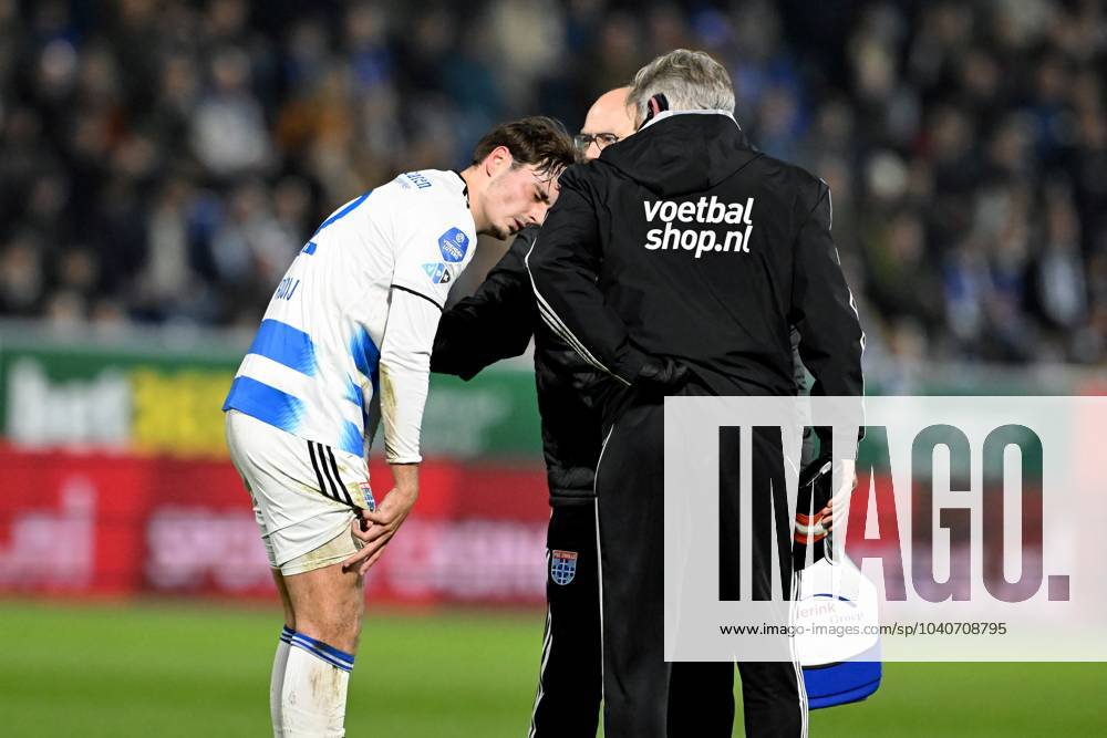 ZWOLLE - Kaj de Rooij of PEC Zwolle during the Dutch Eredivisie match ...