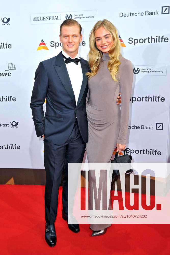 53 Ball of Sports Mick Schumacher with his girlfriend Laila Hasanovic ...